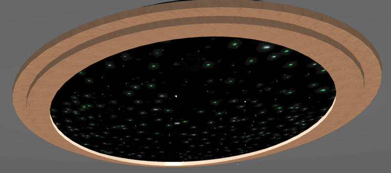 Fiber Optic Star Ceiling Round Panel | Home Theater Mart | Chicago, IL